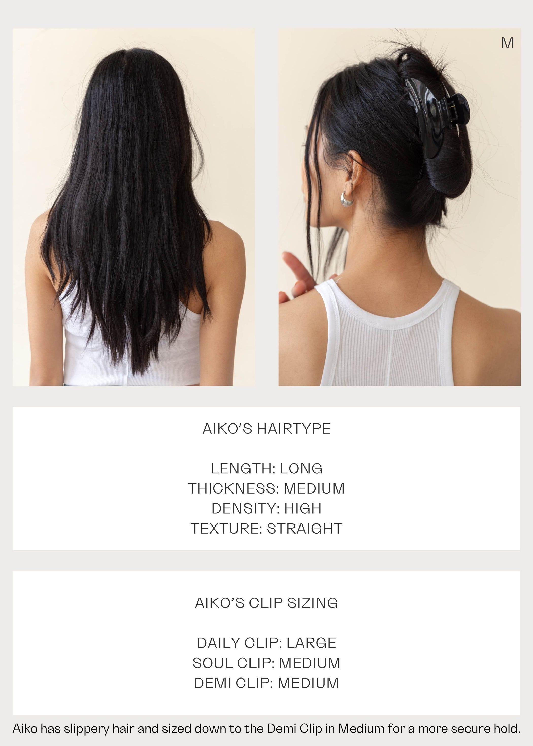 Demi Clip - Black | Claw Clip – Kōv Essentials