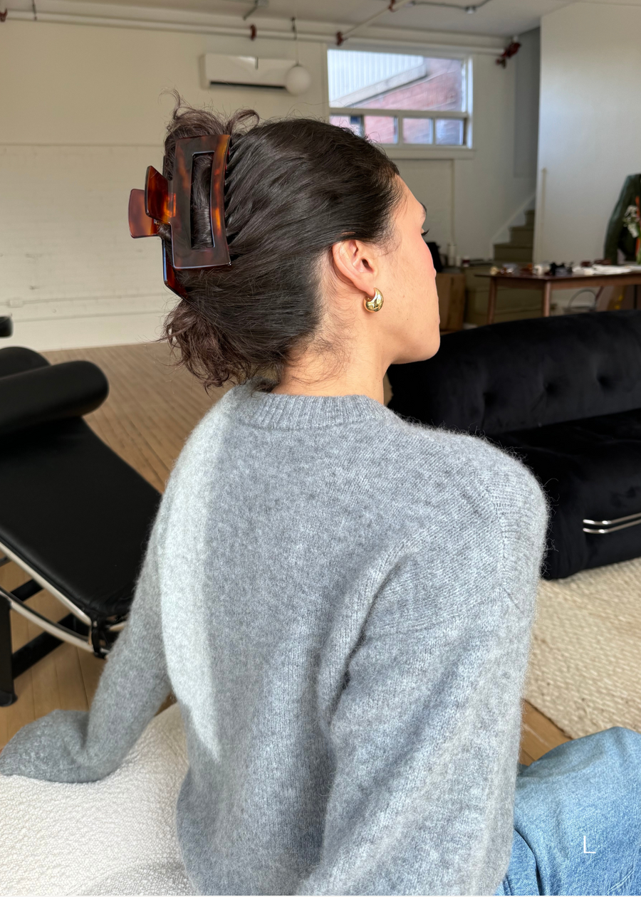 Daily Clip in Spice | Best Selling claw clip for all hair types – Kōv ...