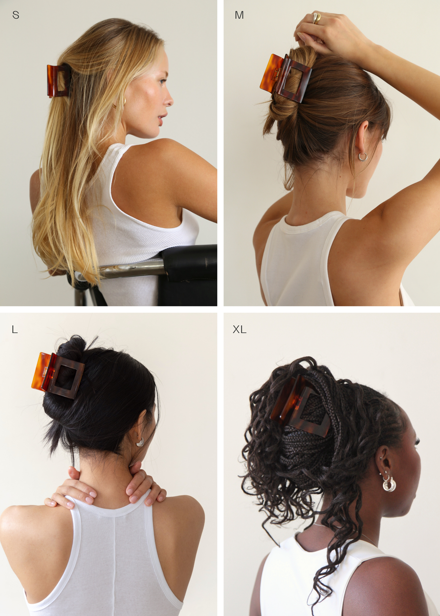 Soul Clip in Spice | Kōv Essentials - Large claw clip for thick hair