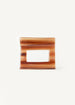 Soul Clip in Honey | Kōv Essentials - Large claw clip for thick hair
