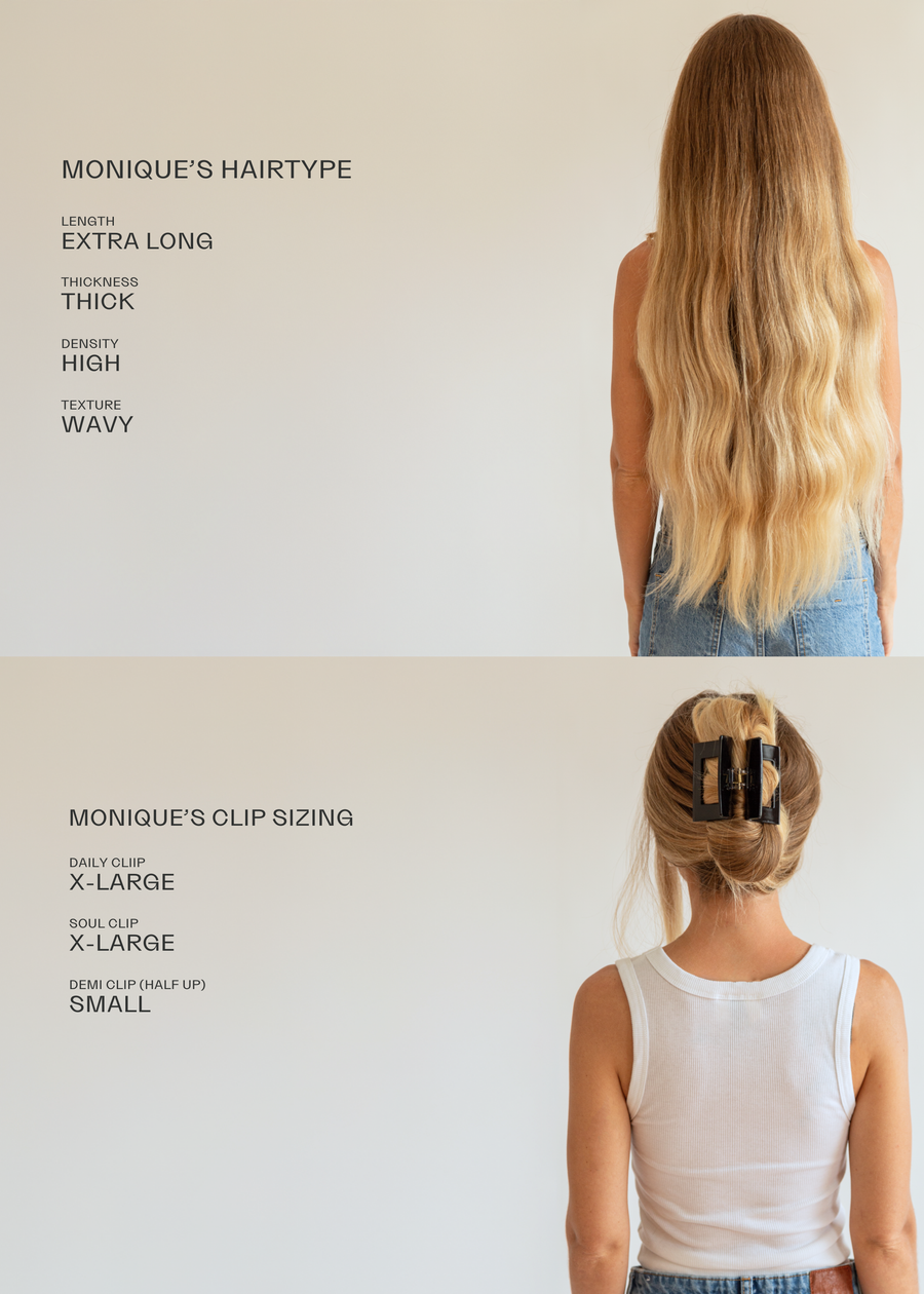 Soul Clip in Black | Kōv Essentials - Large hair clip for thick hair